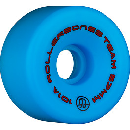 Rollerbones Team Logo 57mm 101A 8pk Blue - Roll One